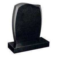 China Black Granite rectangular monument for sale