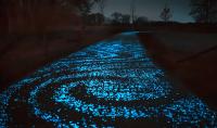 China Pebbles Luminous Stone Glow Ball Garden Walkway Night Light Stone for sale