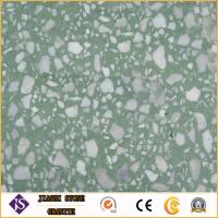 China green terrazzo floor tile for building materials for sale