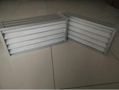 China 15L Frame Air Filters Polyester Fiber ODM Water Treatment Mini Pleat Air Filter for sale
