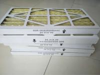 China 800mm 870mm Metal Frame Screen Air Filter Metal Frame Cast Iron for sale