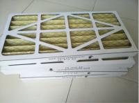 China 800mm 870mm Metal Frame Screen Air Filter Metal Frame Cast Iron for sale
