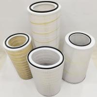 China 700mm 323mm Dust Removal Compressed Air Filter Cartridge Anti Static for sale