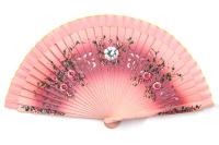 China [I AM YOUR FANS]Wholesale Mixed Styles Colorful Spanish Pattern Wedding Gifts Wooden Folding Hand Fans for sale