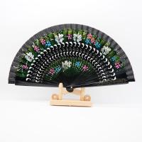 China [I AM YOUR FANS]Wholesale Mixed Styles Colorful Spanish Pattern Wedding Gifts Wooden Folding Hand Fans for sale