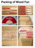 China Custom Design Print Personalize Folding Wooden Hand Fan Abanicos De Mano Foldable Promotion Fan Wholesale for sale