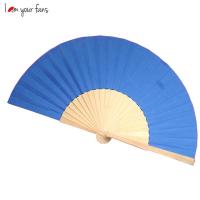 China [I AM YOUR FANS] High Performance OEM Custom Print Wooden Hand Fan As Promotional Gift for sale