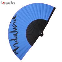 China [I AM YOUR FANS] High Performance OEM Custom Print Wooden Hand Fan As Promotional Gift for sale