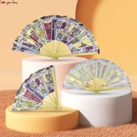 China Personalised Tarot Themed Large Hand Fan Custom Printed Folding Fan for Festival,Party,Decoration for sale