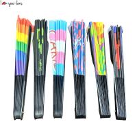 China Contemporary 33cm Clack Folding Fan Smooth Opening Bamboo Craft Stylish Modern Hand Fan for Business or Promotional Gift for sale
