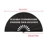 China Custom Logo 13 Inch Carnival Fan - Bulk Order Promotional Hand Fans for Party Events & Festival Supplies, Wholesale for sale