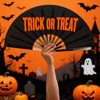 China Personalized Hand Fans Halloween Decorations Folding Hand Fan for Festival for sale