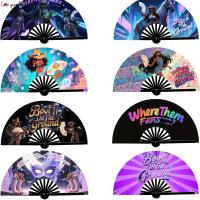 China Hot Selling Boots on the Ground Clacking Hand Fan Custom Clack Fans Rave Fan for sale