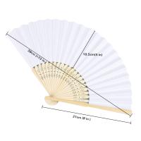 China Custom Printed Bamboo Hand Fans - Bulk Order Personalized Folding Fans for Wedding Favors & Event Supplies, Wholesale for sale