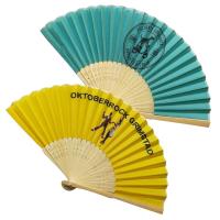 China Personalized Printed Art Logo Handfan Favor Fabric Wooden Bamboo Silk Sublimating Folding Custom Hand Fan for Wedding Promotion for sale