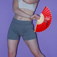 China Advertising Hand Fans Customized Color Logo Fan Personalized Bamboo Paper or Fabric Folding Fan for sale