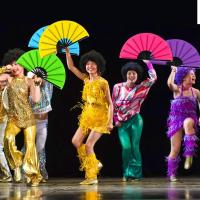 China Hot Selling Durable Pride Fans Large Festival Dance Fan Large Rave Clack Hand Fan for sale