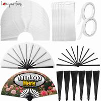 China Folding Fan Ribs Blank Handheld Fans Bamboo Folding Hand Fans for Wedding Gift and Home Diy for sale