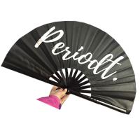 China Large Rave Fan Folding Festival Event Holding Accessories 33cm Bamboo Foldable Custom Hand Fan Bamboo Hand Rave Fan for sale