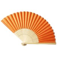 China Factory Price Decorative Craft Gifts Bamboo Paper Fan Size 23 Cm Painted Bamboo Fan for sale