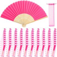 China Wholesale Two-sided White Bamboo Hand Fans Custom Printed Bamboo Folding Fan for sale