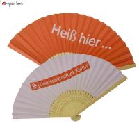 China High Quality Bamboo Hand Fans Folding Fan Custom Handicraft Bamboo Fan for sale