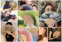China Custom Bamboo Hand Fan Bamboo Foldable Fan Wedding Fans for Home Business Wedding Silk Hand Fans Bamboo for sale