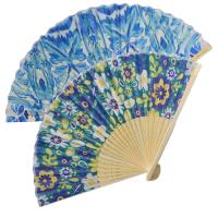 China Portable Hand Fan Custom Japanese Bamboo Folding Fans Bamboo Fans for Wedding for sale