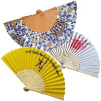 China Japanese Chinese Vintage Customized Bamboo Craft Hand Fans Bamboo Silk Folding Fan for sale