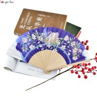 China Fashion Spanish Wooden Folding Fans Creative Souvenir Gift Customized Wooden Hand Fan for sale