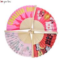 China Custom Wooden Hand Fan Promotional&Wedding Gifts Wood Folding Hand Held Fan for sale