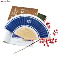 China Custom Wooden Hand Fan Promotional&Wedding Gifts Wood Folding Hand Held Fan for sale