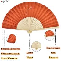 China Hot Selling Folding Fans Hand Held Spanish Wooden Fan Wedding Hand Fan for Decoration for sale
