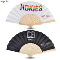 China Eco-Friendly Wooden Gifts Crafts Folding Fans Hand Held Wooden Hand Fan Custom for sale
