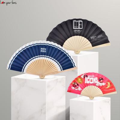 China Personalised Hand Fans Wooden Crafts Folding Hand Fan Wood Fan for Home Decoration for sale