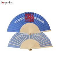 China Custom Logo Promotional Wood Fans | Wholesale Pricing for Festival Giveaways, Wedding Party Favors, Folding Hand Fan for sale