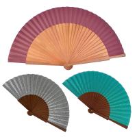 China Factory Direct Sales Folding Fans Hand Held Spanish Wooden Hand Fan for Party for sale