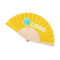 China Hot Sale Wholesale Custom Printed Logo Folding Wood Hand Fan High Quality  Gift Wooden Fan for sale