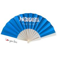China 23cm Wholesale Custom Printed Logo Folding Wood Hand Fan High Quality  Gift Wooden Fan for sale