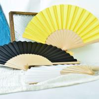 China Wholesale Custom Printed Logo Folding Wood Hand Fan High Quality  Gift Wooden Fan for sale