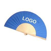 China 23cm Wood Fan Personalized Chinese Japanese Paper Wood Folding Hand Fan for sale