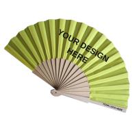 China Custom Original Wooden and Cotton Fans Spanish Flowers Collection Handmade Fans Folding Hand Fan for sale