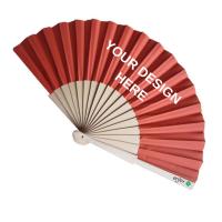 China Custom Original Wooden and Cotton Fans Spanish Flowers Collection Handmade Fans Folding Hand Fan for sale