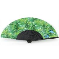 China Hot Selling Factory Price Personalized Wedding Decoration Wood Hand Fan Customized for sale