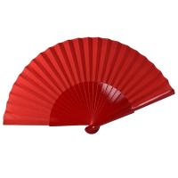 China Wholesale Custom Print Personalize Folding Fan Wooden Hand Fan Frame Sticks Bulk Spanish Handheld Fabric Cloth Wooden Hand Fan for sale