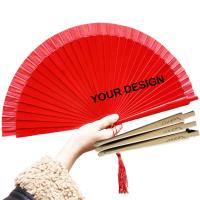 China Wholesale Latest Design Hand Held Wooden Fan Spanish Flower Printed Flamenco Fan Wooden Spanish Wooden Hand Fans for sale
