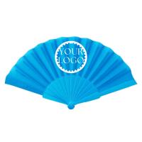 China 2024 Hot Selling Business Gift Custom Folding Fan Plastic Foldable Hand Fan for sale