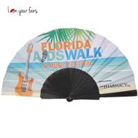 China Wholesale Personalized Wedding Favor Fan Plastic Folding Hand Fan in Stock for sale