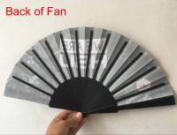 China Customized New Design Hand Fans Plastic Advertising Fan Plastic Folding Hand Fan for sale