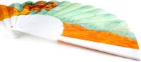 China Personalized Folding Hand Fan Classic Paintings Plastic Hand Fan Custom for sale